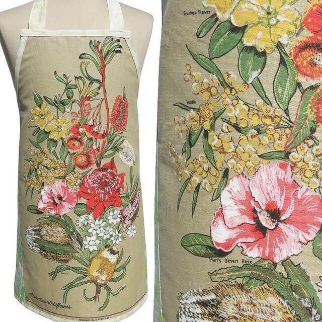 Handmade Vintage Bunting Aprons Taggys by MerryGoRoundHANDMADE