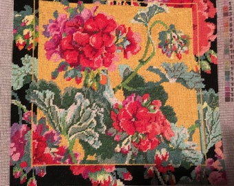 Finished needlepoint | Etsy