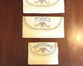 Silverware holders | Etsy