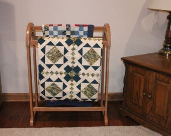 Swing Arm Wall Mounted Quilt Rack