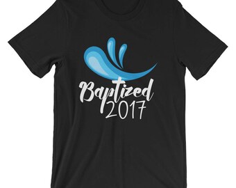 Baptism t shirt | Etsy