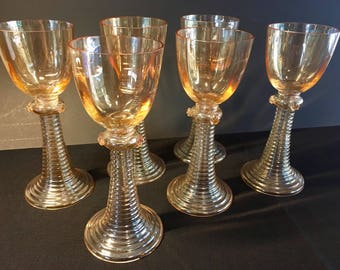 Marigold glass | Etsy