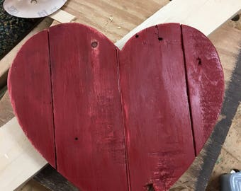 Pallet heart | Etsy