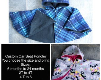Car seat poncho | Etsy