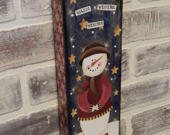 Christmas canvas art | Etsy