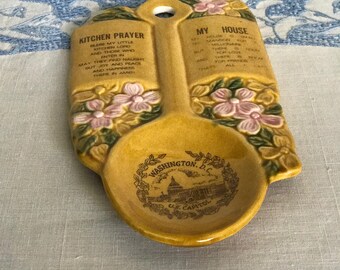 Kitchen prayer plate | Etsy