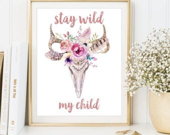 Stay wild my child | Etsy