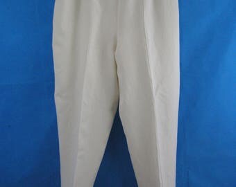 White silk pants | Etsy