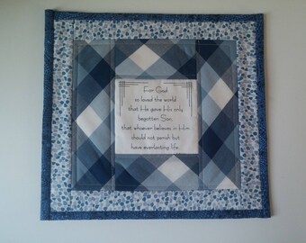 Bible verses quilt | Etsy