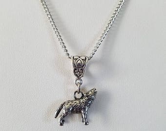 Wolf necklace | Etsy