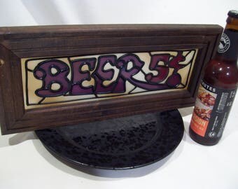 Vintage beer sign | Etsy