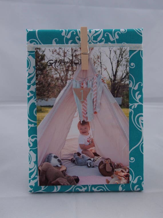 Clothespin Frame Fabric Frame Photo Display Picture Frame
