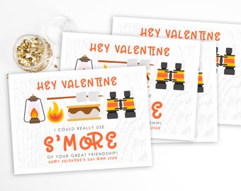 Smores valentine | Etsy