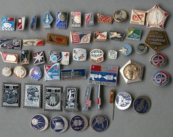 Russian pin badge | Etsy