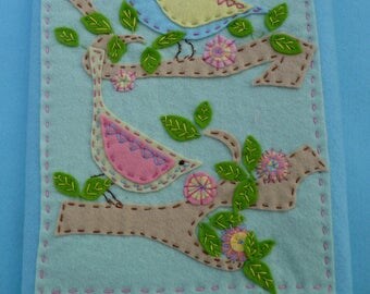 Notebook cover sewing pattern with free book cover tutorial
