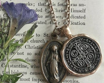 Catholic amulet | Etsy