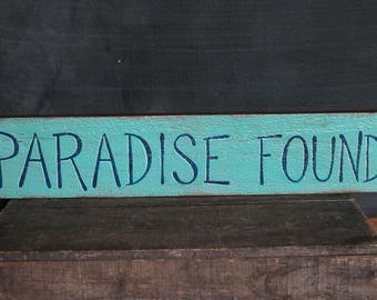 Paradise sign | Etsy