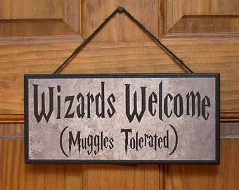 Welcome muggles | Etsy