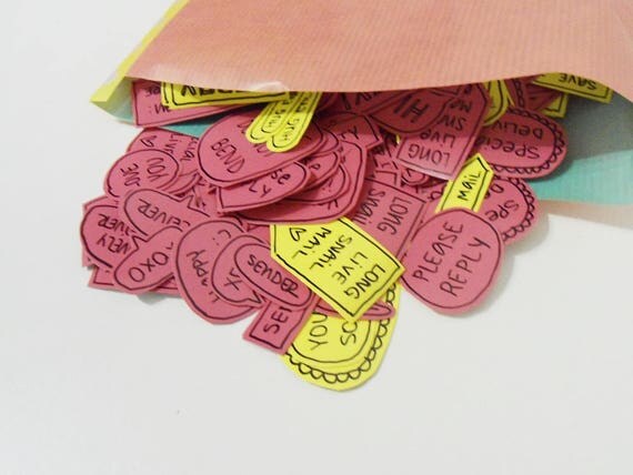 Snail mail sticker set 50 pcs