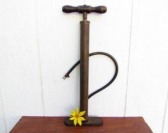 Vintage tire pump | Etsy