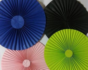 Paper rosettes | Etsy