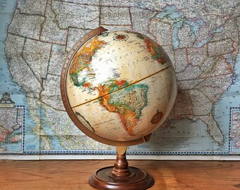 Vintage globe | Etsy