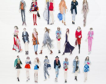 Fashion illustration | Etsy