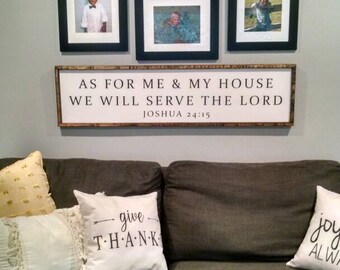 Scripture wood sign | Etsy