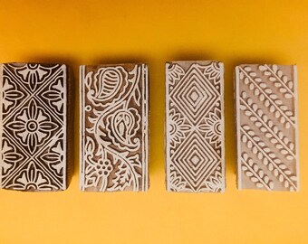 Wood block stamps | Etsy