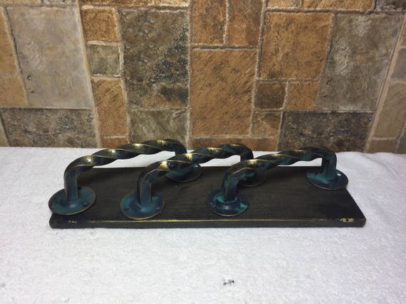 A set of 3 door handles barn door handleiron anniversary