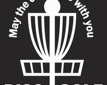 Disc golf decal | Etsy
