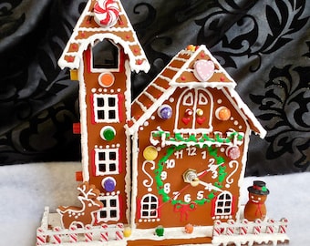 Gingerbread clock | Etsy