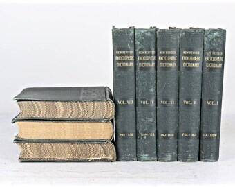 Old encyclopedia set | Etsy