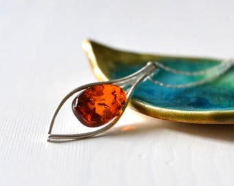 Amber pendant | Etsy