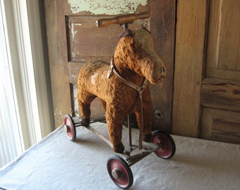 Vintage Ride On & Rocking Toys | Etsy