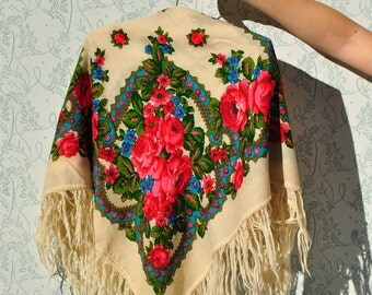 Russian scarf | Etsy