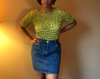 Popcorn blouse | Etsy