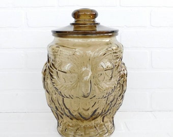 Owl jar | Etsy