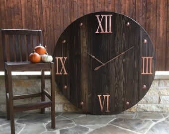 Unique wall clock | Etsy