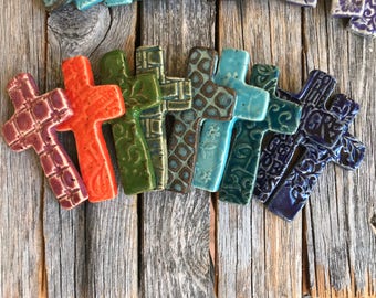 Pottery cross | Etsy