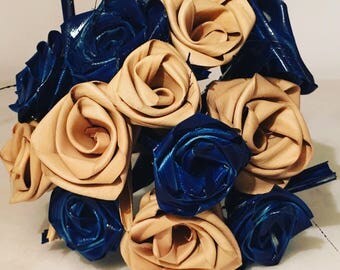 Navy blue roses | Etsy
