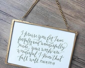 Calligraphy frame | Etsy