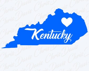 Kentucky outline svg | Etsy