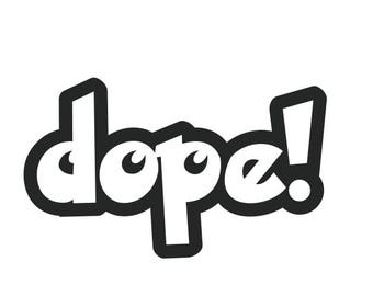 Dope wall art | Etsy