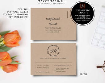 Wedding postcard | Etsy