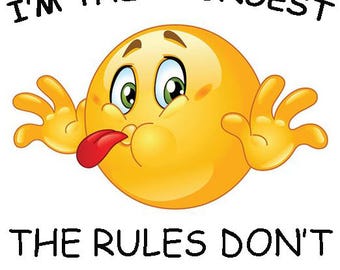 Rules don't apply | Etsy