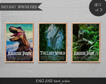 Jurassic park | Etsy