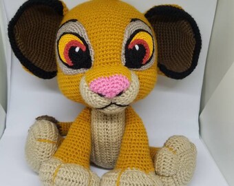 Crochet simba | Etsy
