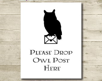 Owl post | Etsy