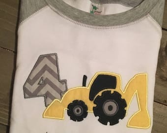 Bulldozer shirt | Etsy